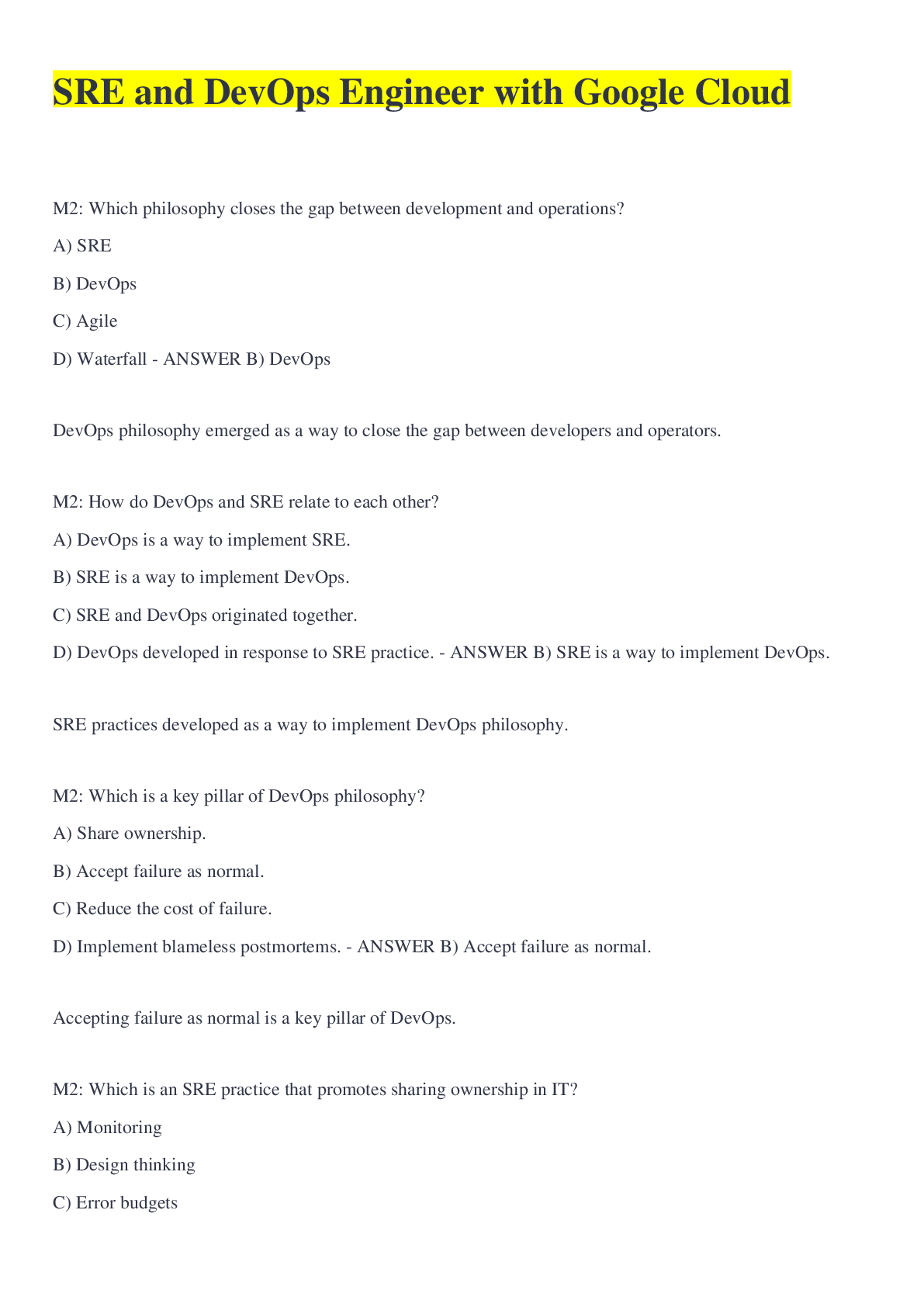 SRE and DevOps Engineer with Google Cloud - Scholarfriends